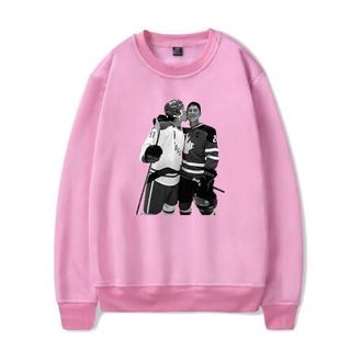 Generic HeatRivalry Hollanov Col Rond Rozanov Hollander Manches Longues Streetwear Femmes Hommes Mode Sweatshirt, rose, 4XL