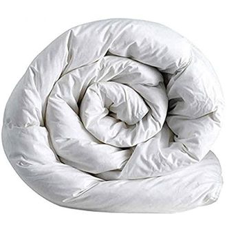 Italian Bed Linen Prestige Wei&szlig;e Winter Steppdecke, 100% Mikrofaser, Doppelte, 250x200cm