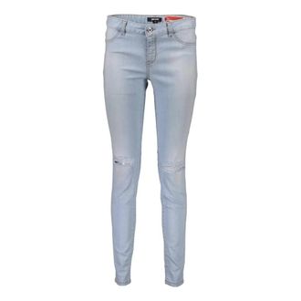 Just Cavalli Faded Worn Cotton Jeans - - Jeans - Damen - Blau - W31