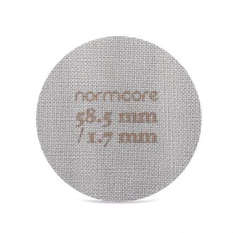 Normcore 58,5 mm Puck Sieb/Filter/Espresso-Siebtr&auml;ger Unteres Duschsieb/Kontaktsieb - Edelstahl 316