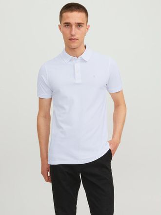 Jack & Jones Jack & Jones Poloshirt Paulos 12136668 Weiß Slim Fit