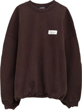 Jacquemus Le Sweatshirt Montaigne - - Sweatshirts & Hoodies - Herren - Braun - S