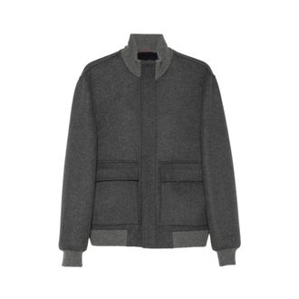 Brunello Cucinelli Woll- und Kaschmir-Blouson - - Jackets - Herren - Grau - M