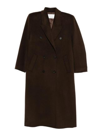 Frankie Shop Manteau Au Genou - Marron