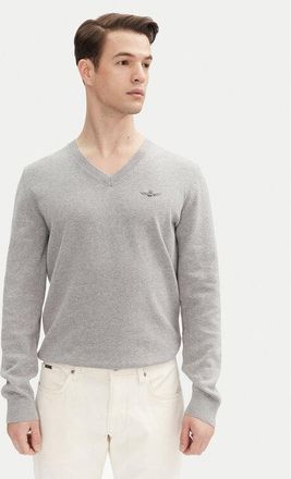 Aeronautica Aeronautica Militare Pullover 251MA1504L506 Grau Regular Fit