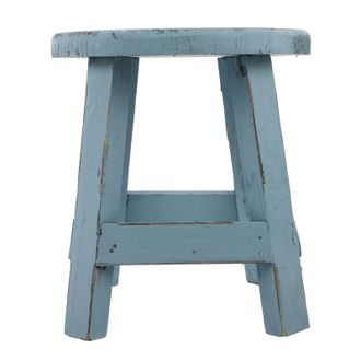 UPKOCH Kleiner Runder Gartenhocker 18cm Holz Wetterfest Pflanzst&auml;nder Blumentopfhalter f&uuml;r Terrasse und Haus