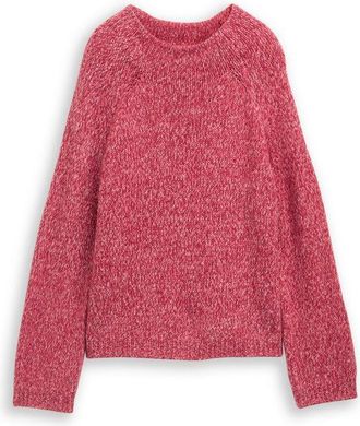 Tom Tailor Strickpullover Pullover & Strickjacken Loose Fit Strickpullover mit Wollanteil
