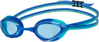 Arena Python-Schwimmbrille f&uuml;r Kinder, unisex, f&uuml;r Kinder im Alter von 6 bis 12 Jahren, junge Wettkampfschwimmer, kleiner Rahmen, beschlagfreie Gl&auml;ser, blau