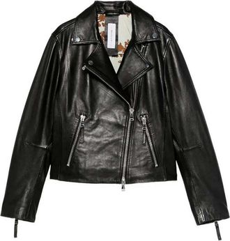 Bully Blouson En Cuir - Noir