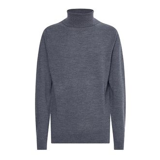 Calvin Klein Superior Wool Herrenpulloer Grau - - Knitwear - Herren - Grau - XL
