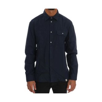 John Galliano Casual Shirt - - Shirts - Herren - Blau - L