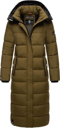Navahoo Damen Winter Jacke Stepp Mantel B872 [B872-Isal-Millitary-Green-Gr.XXL]