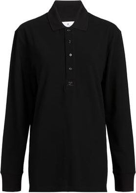 Courr&egrave;ges Polo droit en coton