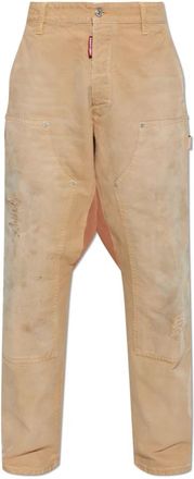 Dsquared2 Cargo Hose - - Trousers - Herren - Beige - 2XL