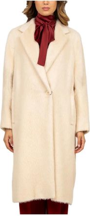 Max Mara Femme, Manteaux, Blanc, Taille: 34 FR Manteau Xavier