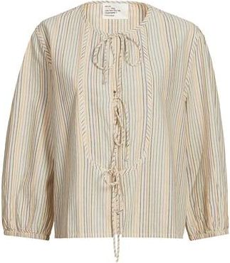 Leon & Harper Blouse droite ray&eacute;e en coton