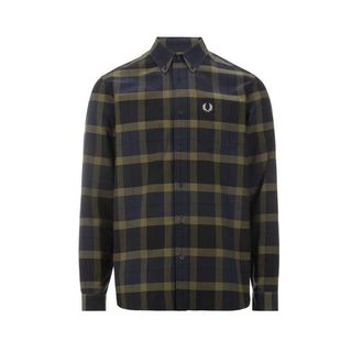 Fred Perry Chemise &agrave; carreaux en coton