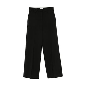 Max Mara Visivo Wide Hosen - - Trousers - Damen - Schwarzk - XS