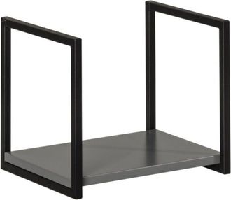 Fackelmann New York Unterregal f&uuml;r Midischrank 330 mm grau