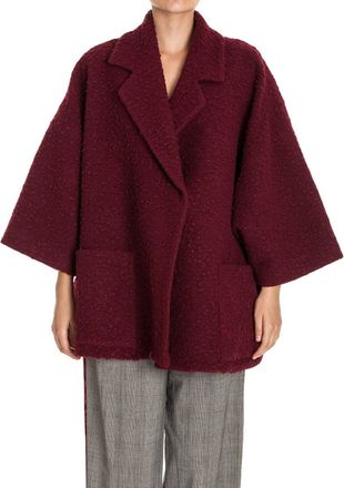 Stella Jean Kurzer Mantel - Rot