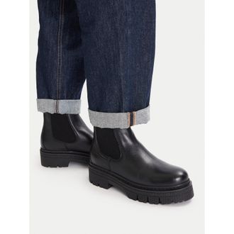 Tamaris Klassische Stiefeletten Tamaris 1-25450-45 Schwarz