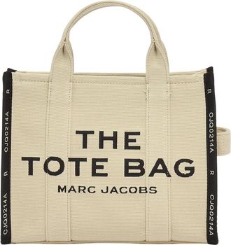 Marc Jacobs Femme, Sacs, Beige, Taille: ONE Size Jacquard Medium Tote Bag