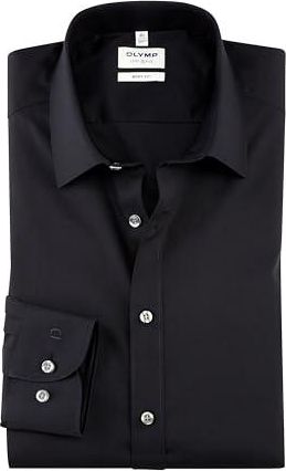 Olymp homme chemise business &agrave; manches longues Level Five,body fit,New York Kent,schwarz 68,39