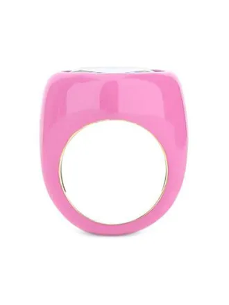 Dans Les Rues bague bicolore 925 Lux - Rose