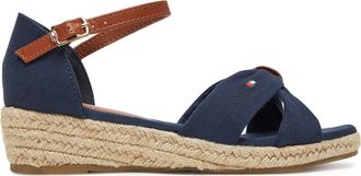 Tommy Hilfiger Espadrilles Tommy Hilfiger T3A7-33801-0048 S Dunkelblau