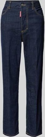 Dsquared2 Straight Fit Jeans mit Label-Detail
