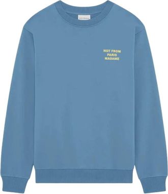 Dr&ocirc;le de Monsieur Homme, Sweatshirts et sweats &agrave; capuche, Bleu, Taille: S SweaT-shirts & SweaT-shirts &agrave; capuche