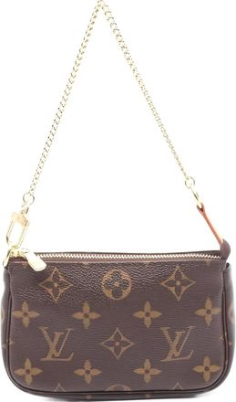 Louis Vuitton mini sac porté épaule Pochette Monogram - Marron