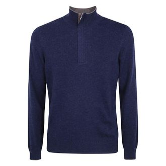 Gran Sasso Rollkragenpullover - - Knitwear - Herren - Blau - 2XL