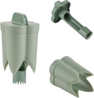 Generic Extracteur de poivre ultime en ABS - Outil de cuisine pour cloches et piments - D&eacute;vidoir con&ccedil;u avec pr&eacute;cision avec bords tranchants et inclin&eacute;s - Tire