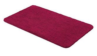 Schöner Wohnen Kollektion SCHÖNER WOHNEN-Kollektion, Santorin, Badteppich, Badematte, Badvorleger, rot, Oeko-Tex 100 zertifiziert, 55 x 65 cm