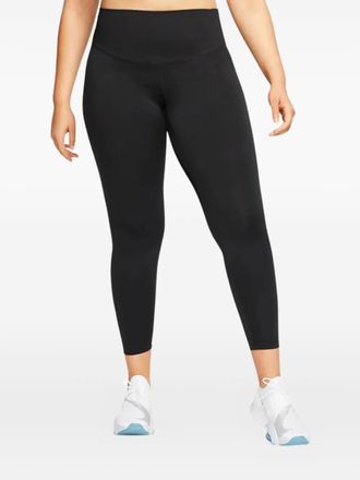 Nike Halbhohe One Leggings - Schwarz