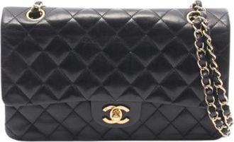 Chanel Sac bandouli&egrave;re vintage doccasion - Femme - Pre-owned - Noir - Taille: ONE Size