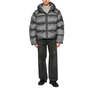 Daily Paper Clothing Raglan Sleeve Dias Puffer Jacket - - Jackets - Herren - Grau - S