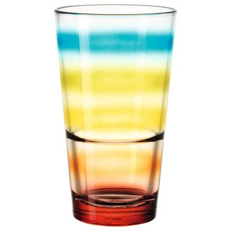 Leonardo Becher farbig Event gestreift