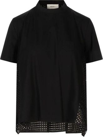 Meimeij Femme, Tops, Noir, Taille: 40 FR T-shirt