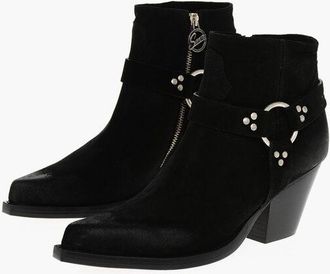 Sonora Suede JALAPENO Western Booties 7cm size 40