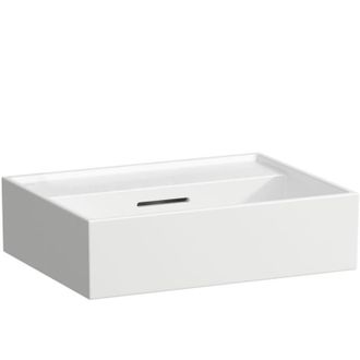 Laufen Laufen - Kartell Handwaschbecken, unterbauf&auml;hig, ohne Hahnloch, mit