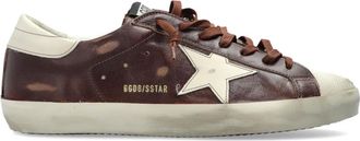 Golden Goose Homme, Chaussures, Brun, Taille: 42 EU Super Star Classic With Semi Cir