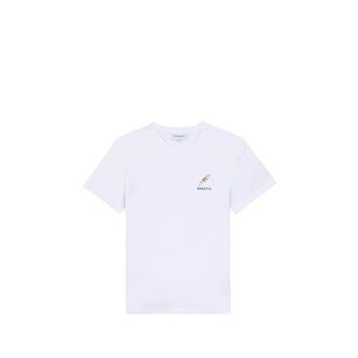 Maison Labiche T-shirt droit brod&eacute; en coton