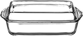 Dajar AMBITION Auflaufform mit Deckel Glas 3,9 L Glasform ofenfest rechteckig 2-teilig Excellent