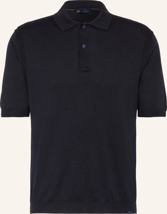 Paul & Shark Paul & Shark Strick-Poloshirt Mit Seide blau
