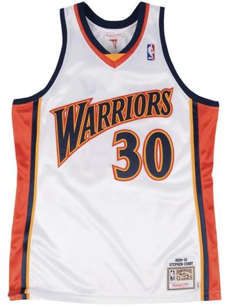 Mitchell & Ness maillot NBA Golden State Warriors 09 Stephen Curry - Blanc
