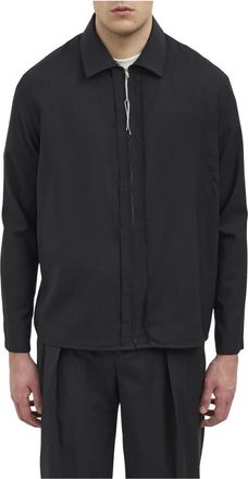 Paura Homme, Chemises, Noir, Taille: L Shin Full-Zip Shirt