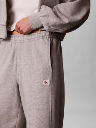 Calvin Klein Jeans Sweathose mit weitem Bein