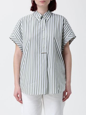 Brunello Cucinelli Hemdbluse BRUNELLO CUCINELLI Damen Farbe Gr&uuml;n